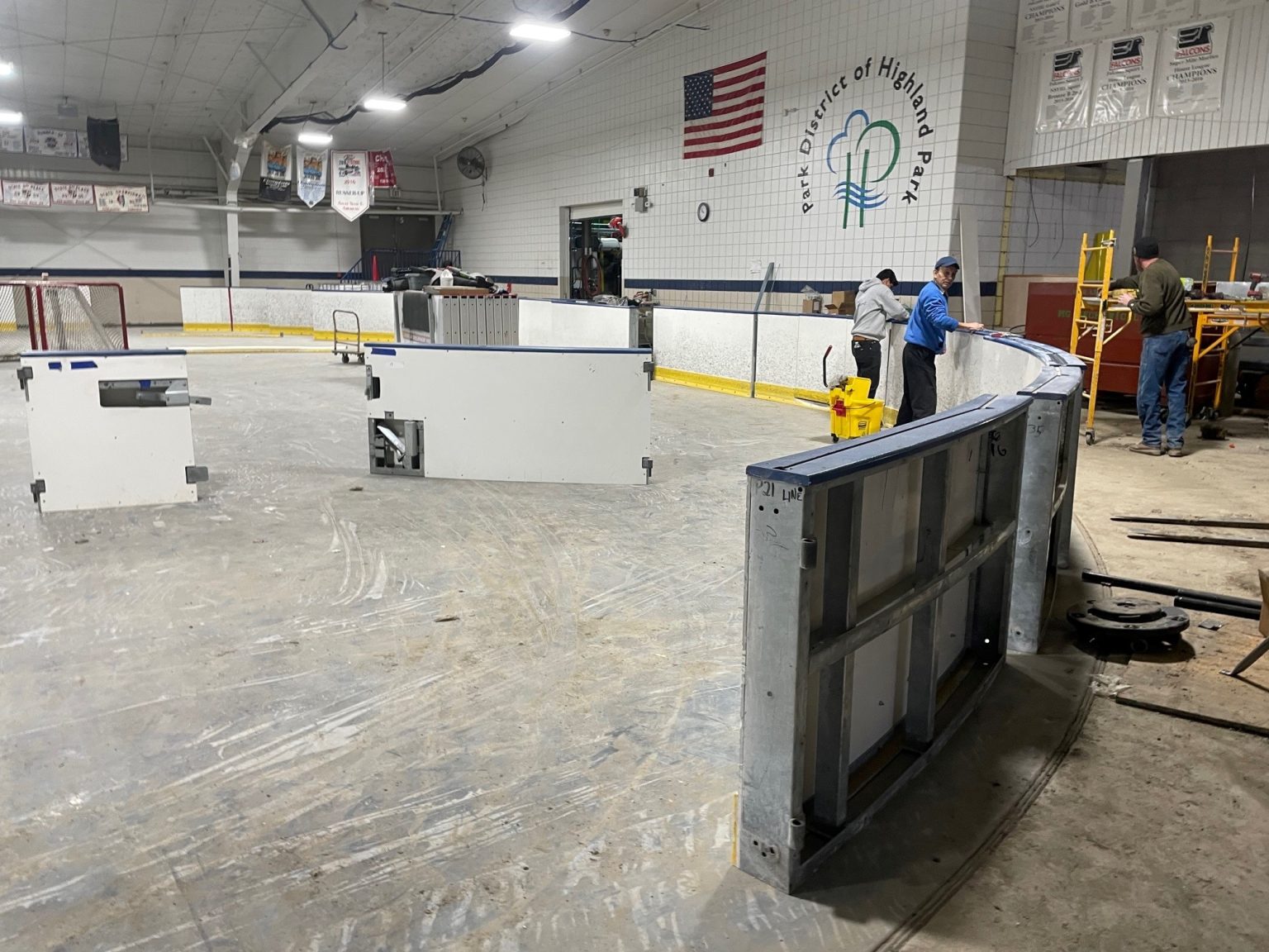 Centennial Ice Arena: Lobby/Parking Lot Renovation & Rink Floor ...